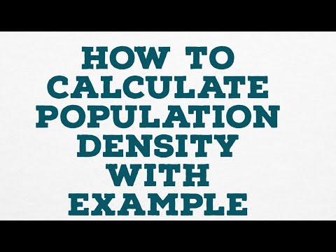 Calculate Population Density A Practical Step By Step Guide