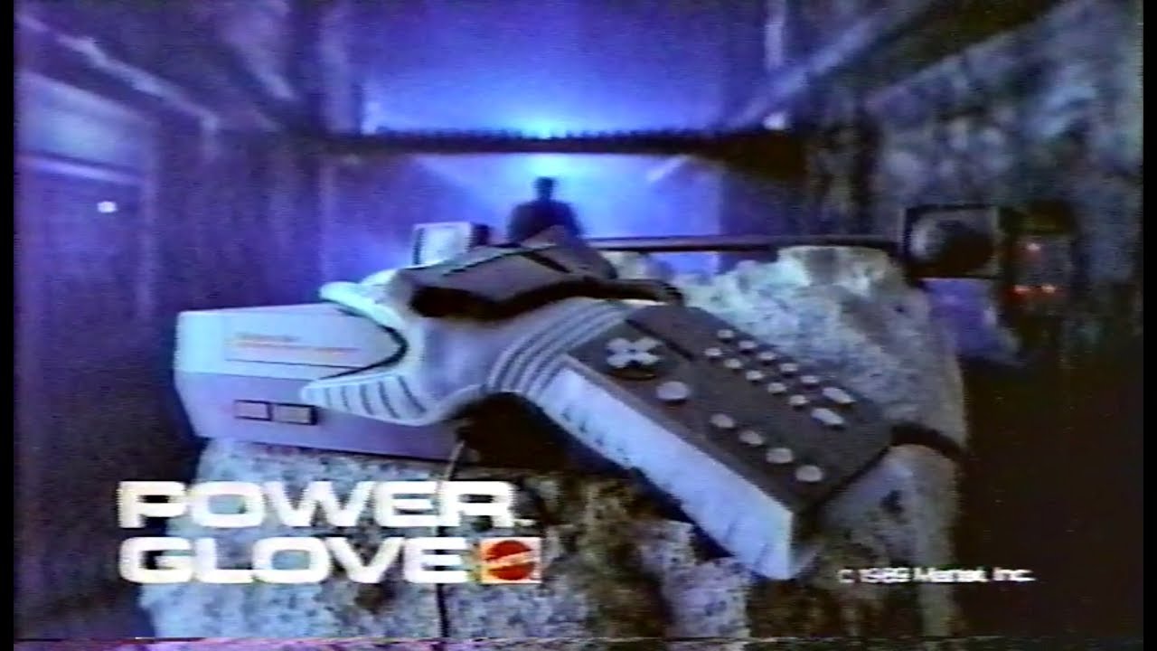 Nintendo Power Glove Mattel Commercial 1989 Youtube