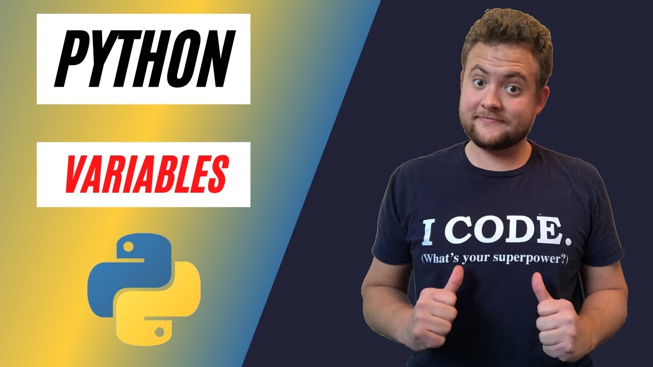 Python Variables Python Tutorial For Beginners Youtube