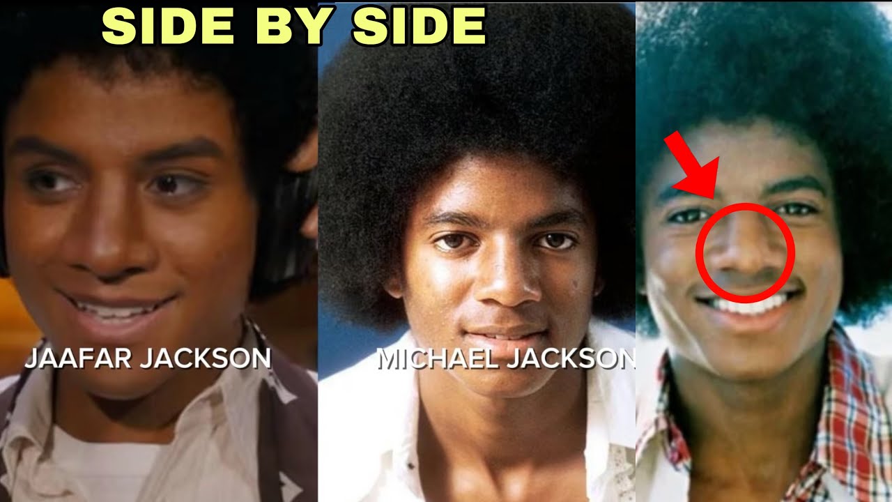 Micheal Jackson Jaafar Jackson Side By Side This Movie Is Accurate