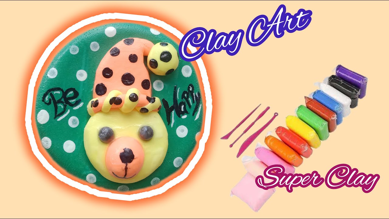 Easy Clay Tutorial Step By Step Super Clay Art Clay Craft Doly