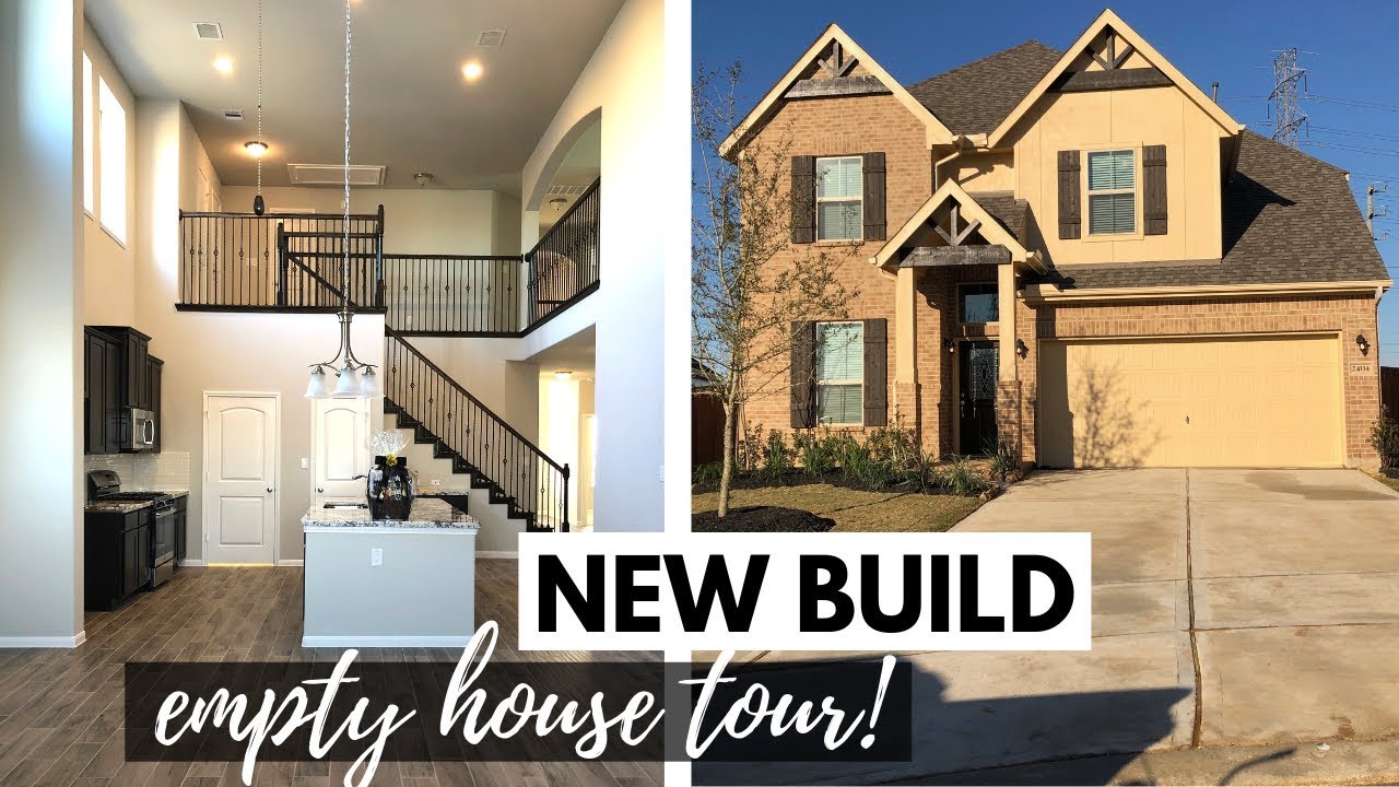 New Build Empty House Tour Moving Into Our First Home Youtube