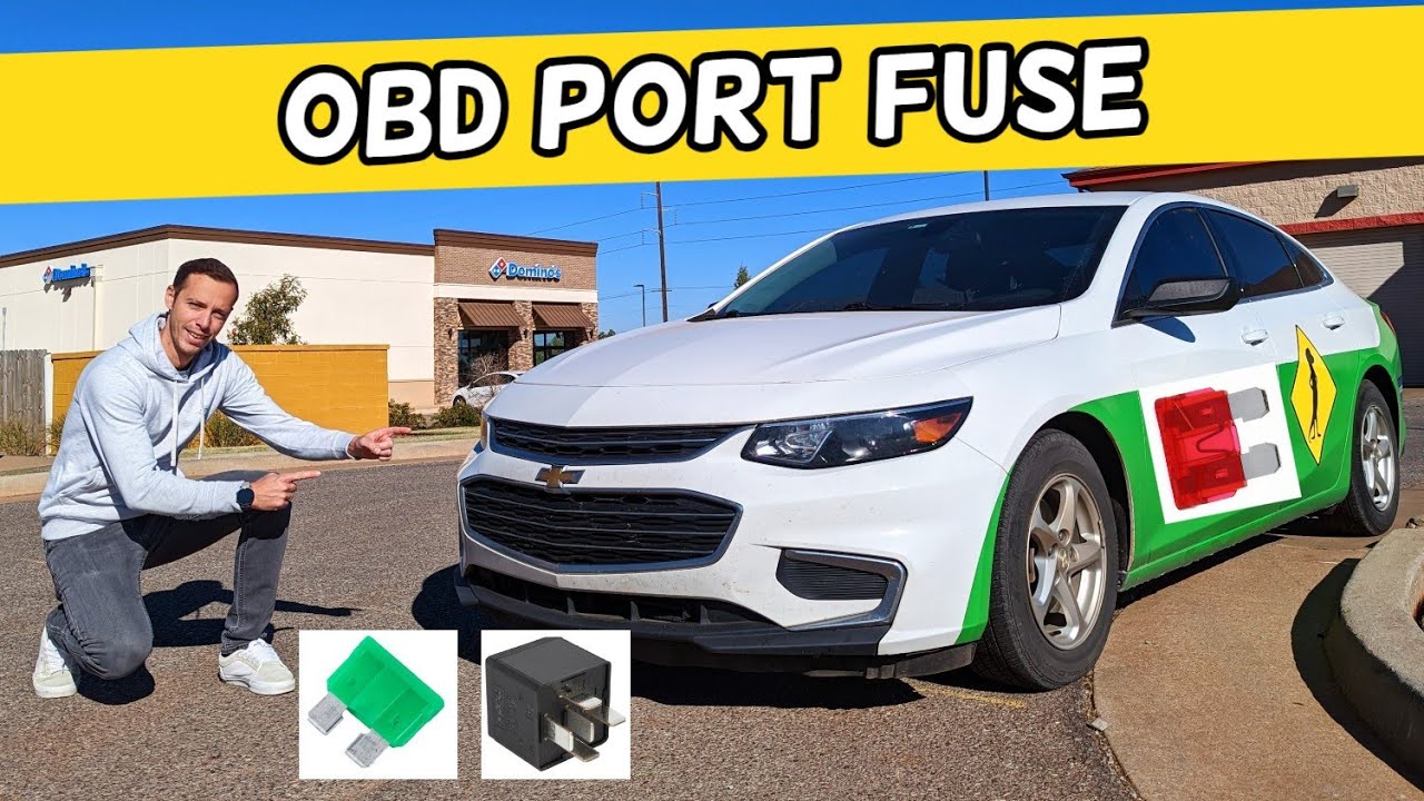 Chevrolet Malibu Obd Port Scanner Fuse Location 2016 2017 2018 2019