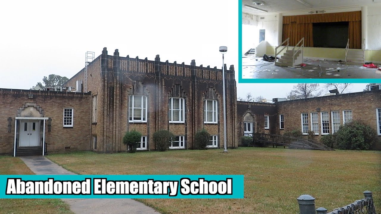 Exploring An Abandoned Elementary School Left In 2018 Youtube