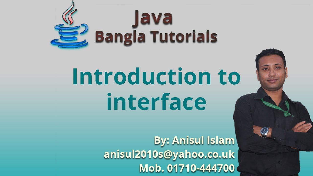 Java Bangla Tutorials 132 Introduction To Interface Youtube
