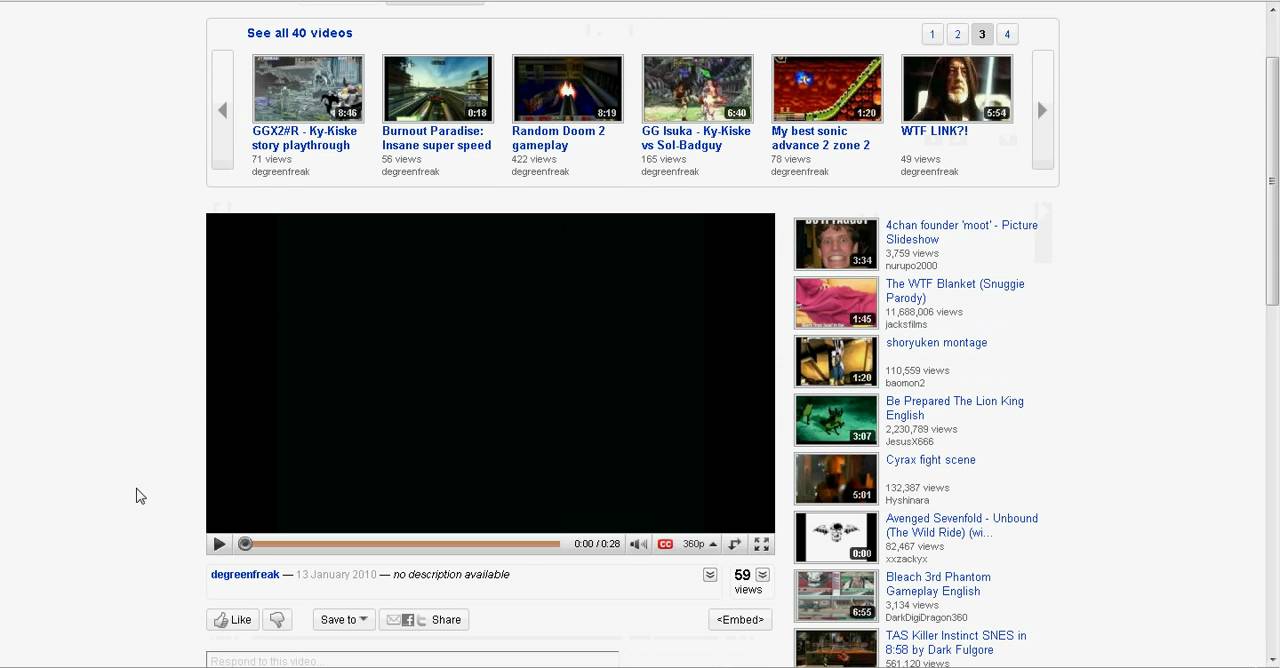 New Layout March 18 2010 Youtube