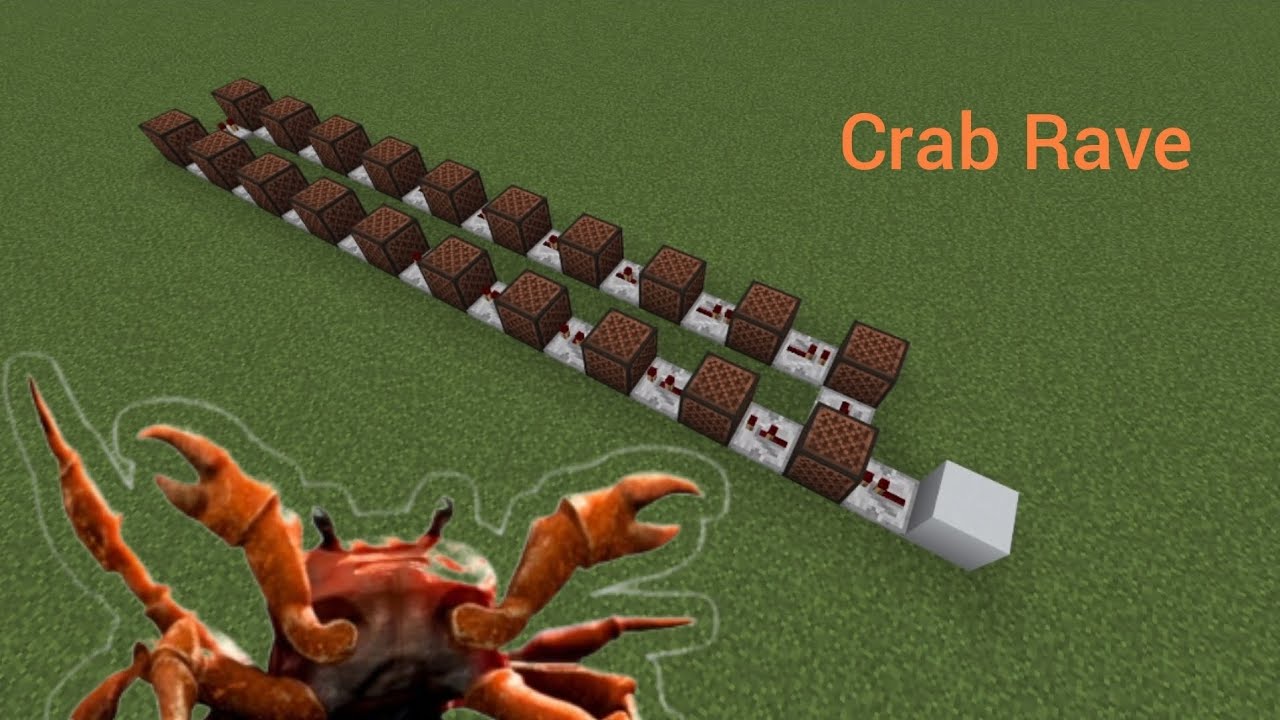 Minecraft Crab Rave Note Block Youtube