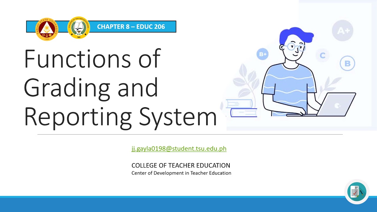 Functions Of Grading And Reporting System Assessment Of Learning 2