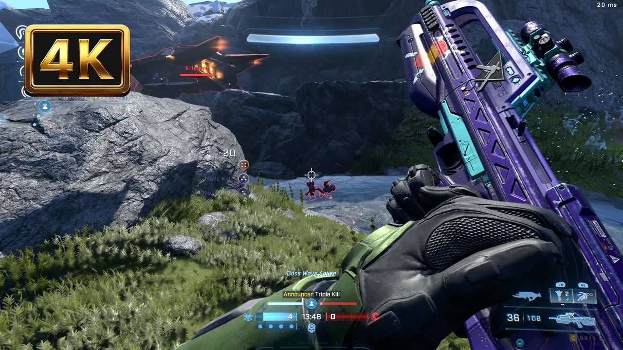 Halo Infinite Multiplayer Firefight Gameplay 4k Gruntpocalypse Youtube