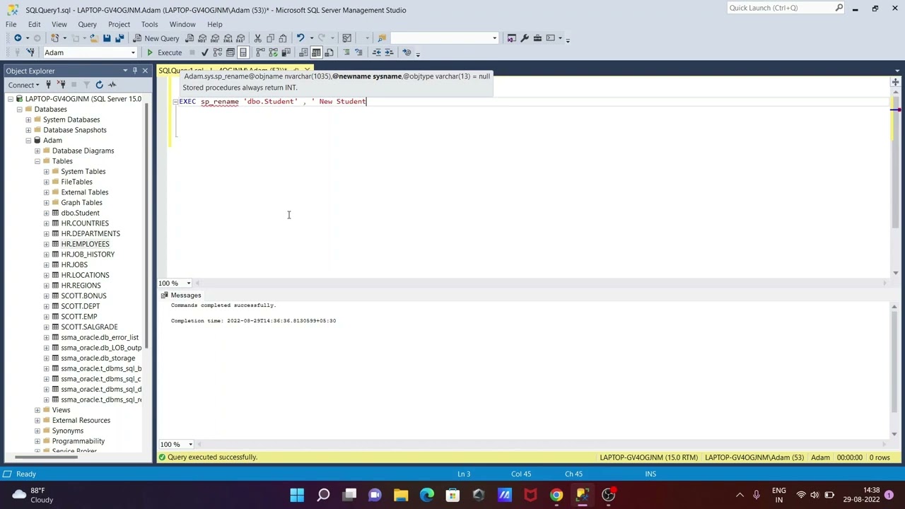 Sql Server Rename Table T Cabinets Matttroy