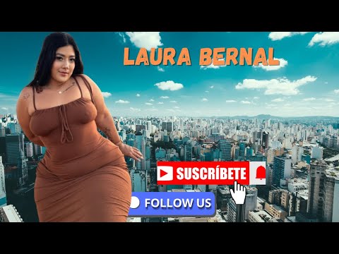 Laura Bernal Glamorous Plus Size Curvy Fashion Model Biography Wiki