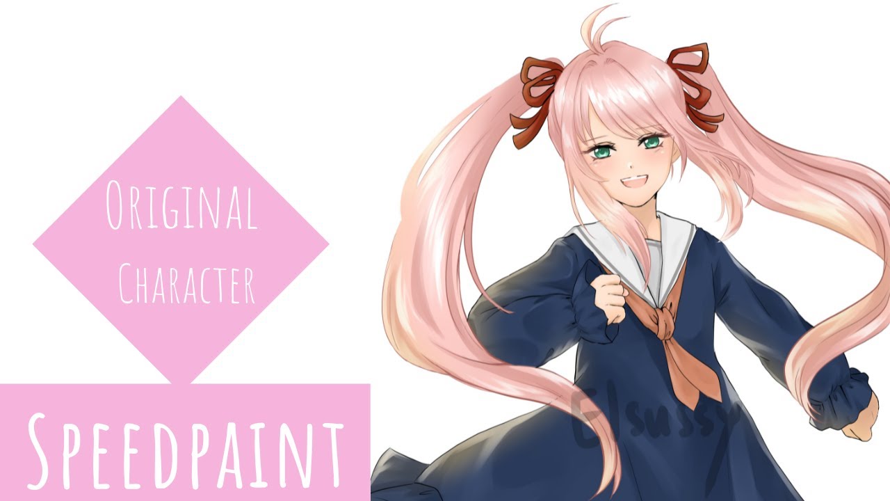 Speedpaint Original Character Youtube