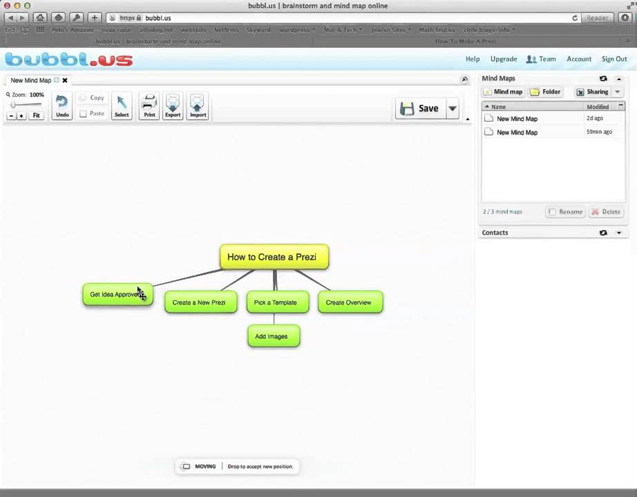 Bubbl Us Tutorial Youtube