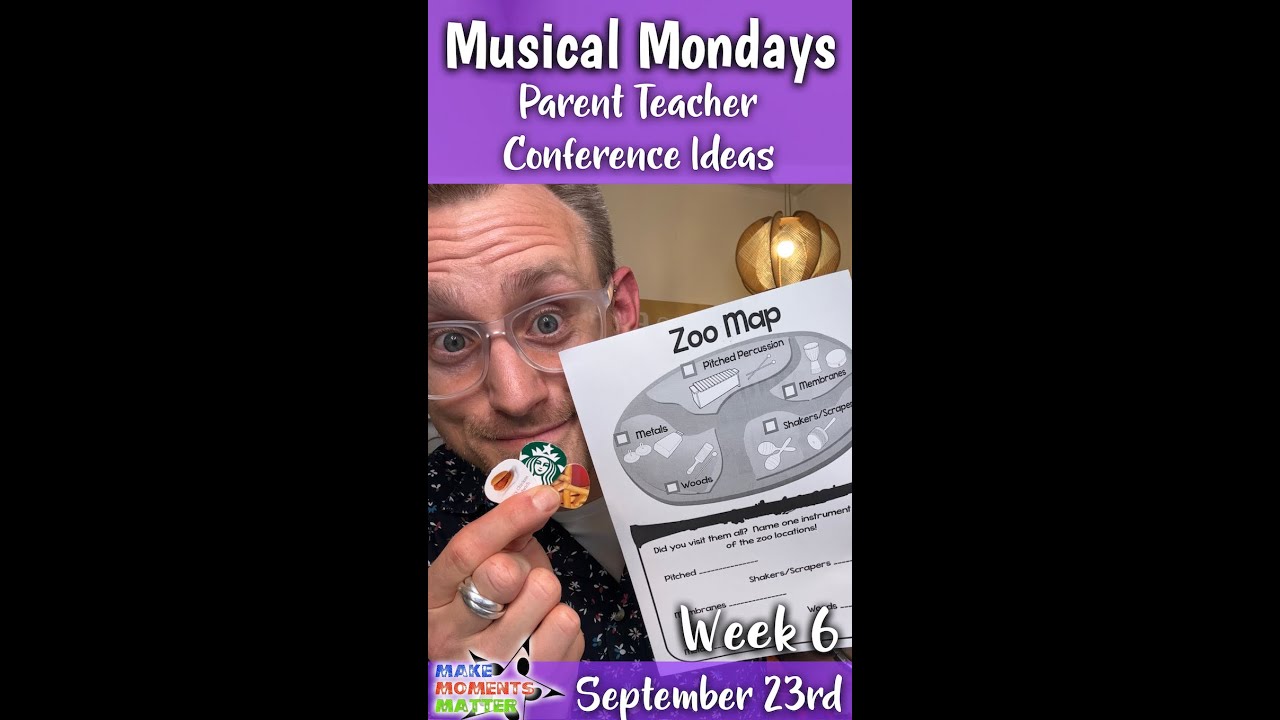 Parent Teacher Conference Ideas Week 6 Musical Mondays Pd Youtube