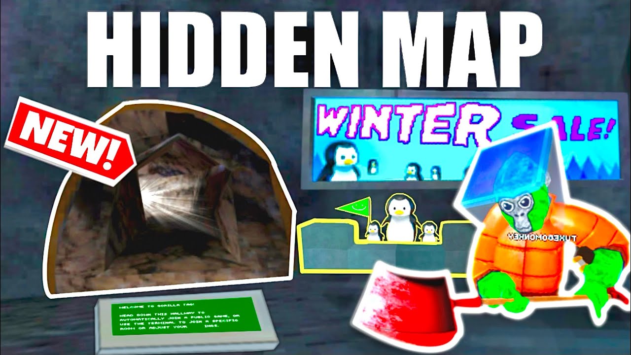 New Secret Map In Gorilla Tag Vr Youtube