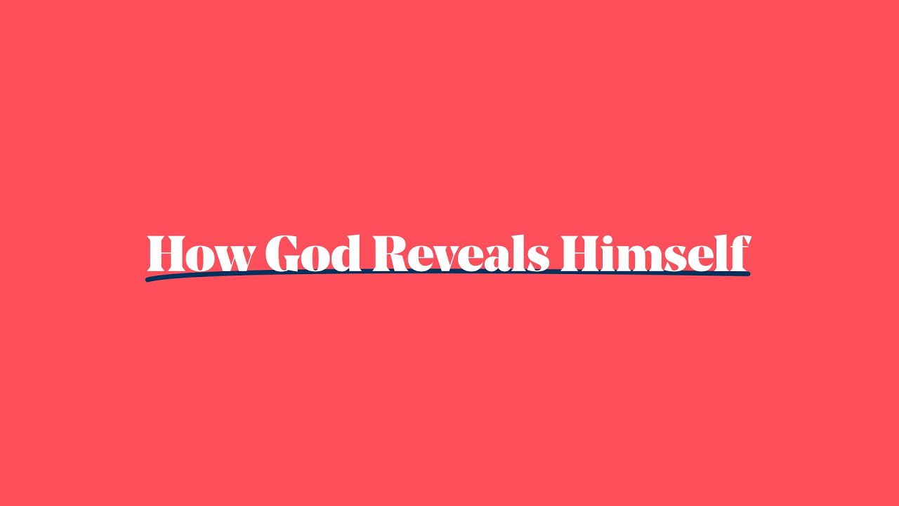 Spark Bible How God Reveals Himself Explainer