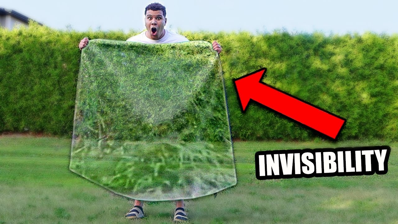 Testing A Real Invisibility Shield Does It Work Youtube