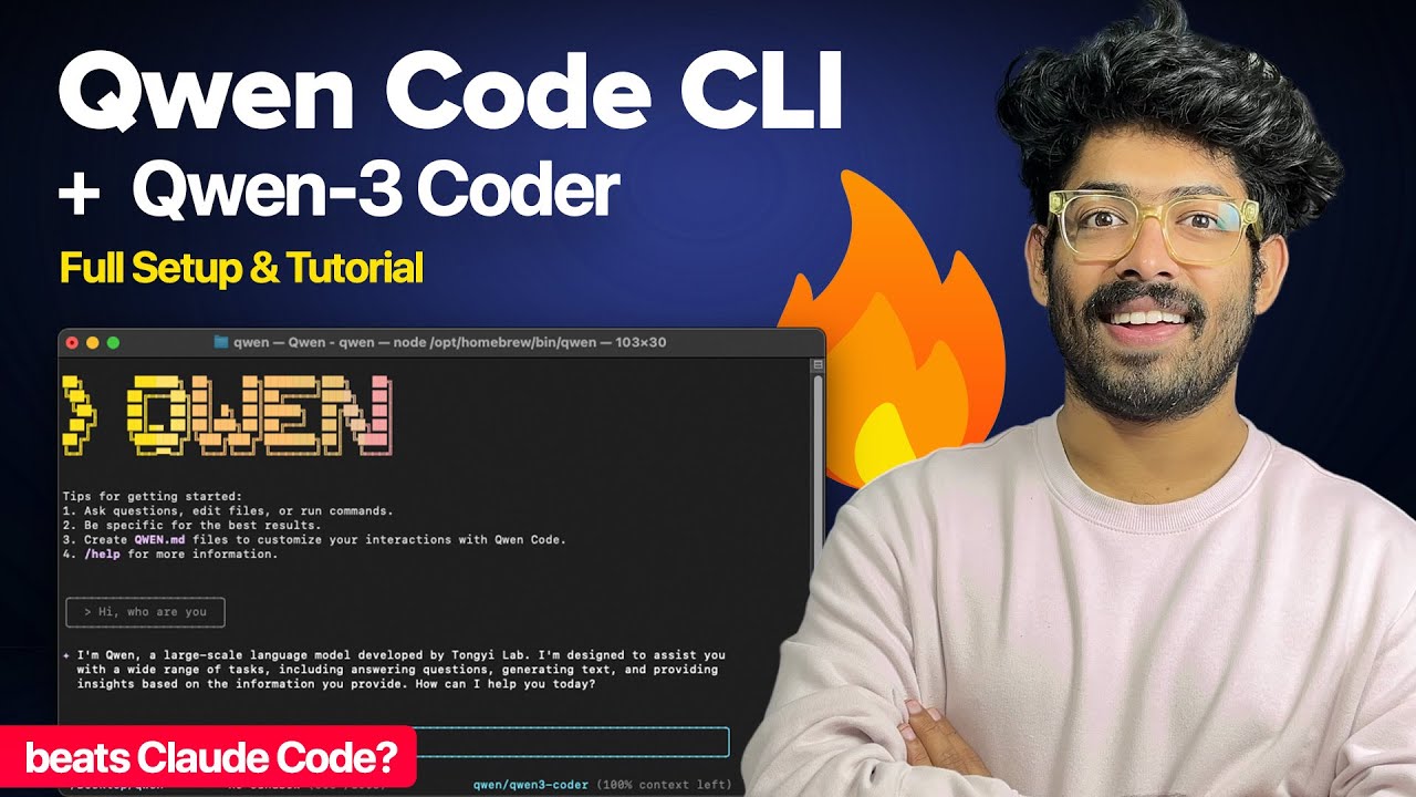 Qwen Code Cli Qwen 3 Coder рџ ґ Better Than Claude Code Full