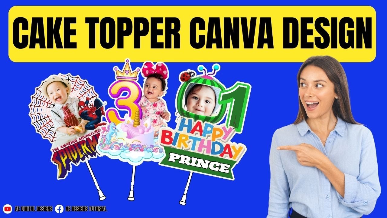 How To Make Cake Topper Using Canva At Michael Sizemore Blog