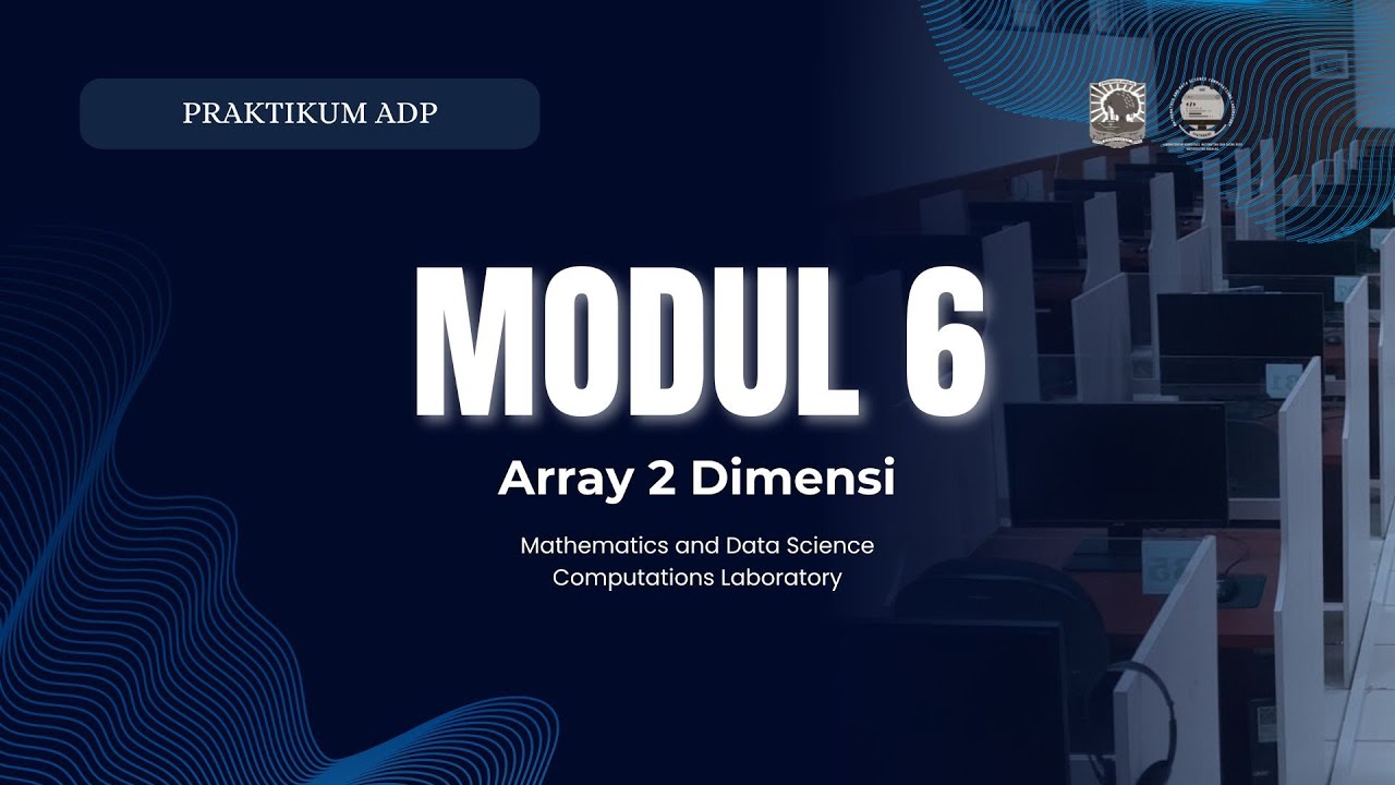 Modul 6 Adp Array 2 Dimensi Youtube