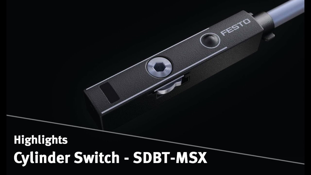 Festo S Solid State Cylinder Switch Sdbt Msx Youtube