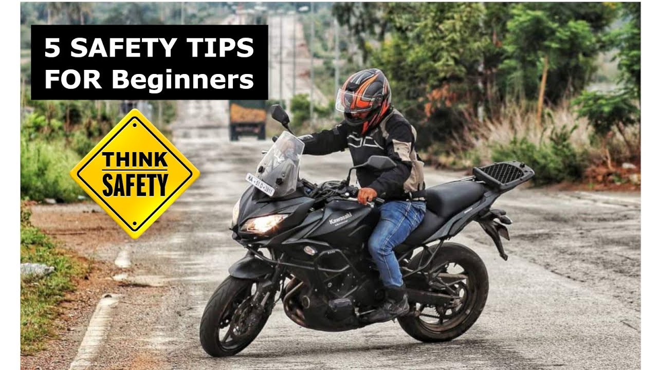 5 Motorcycle Safety Tips For New Riders Youtube