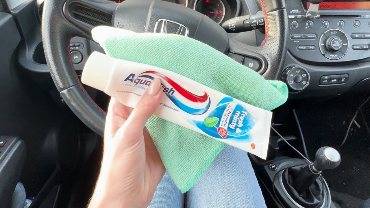Keep Toothpaste In Your Car You Will Be Safer Youtube