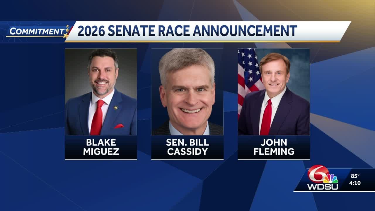 Louisiana Lawmaker Announces Campaign For 2026 Senate Race Youtube