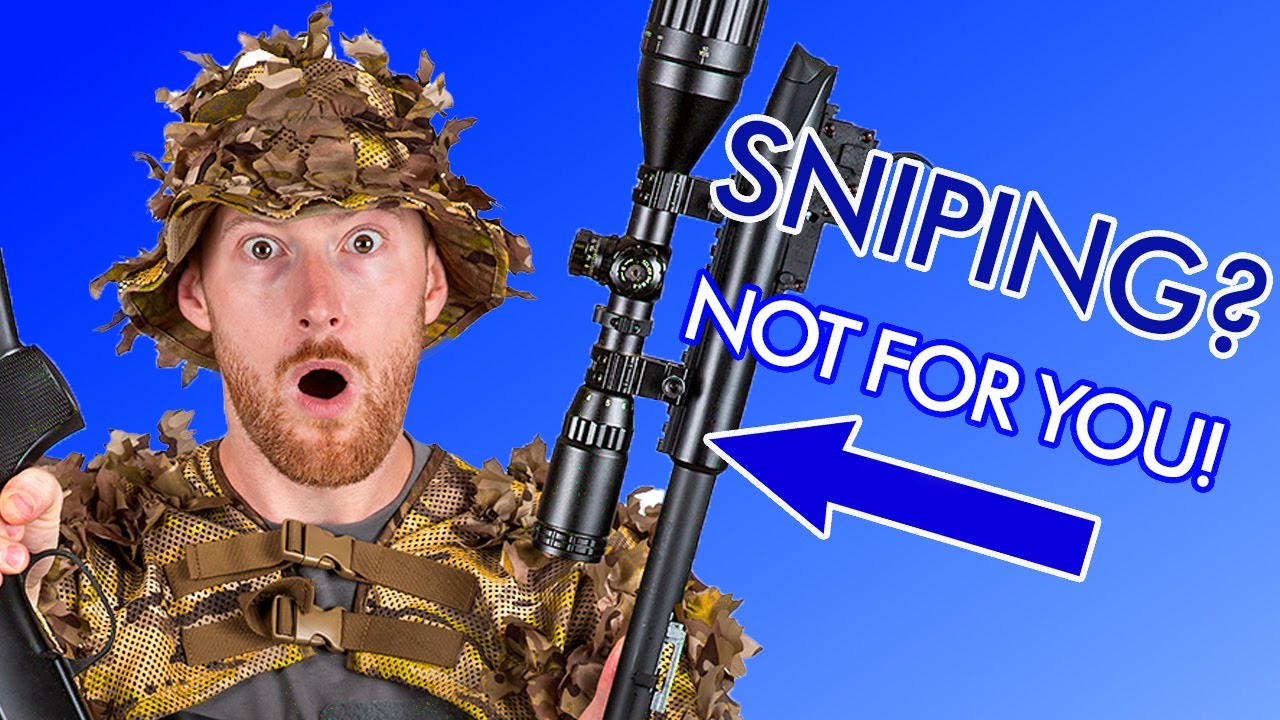 Why Airsoft Sniping Is Not For You Youtube