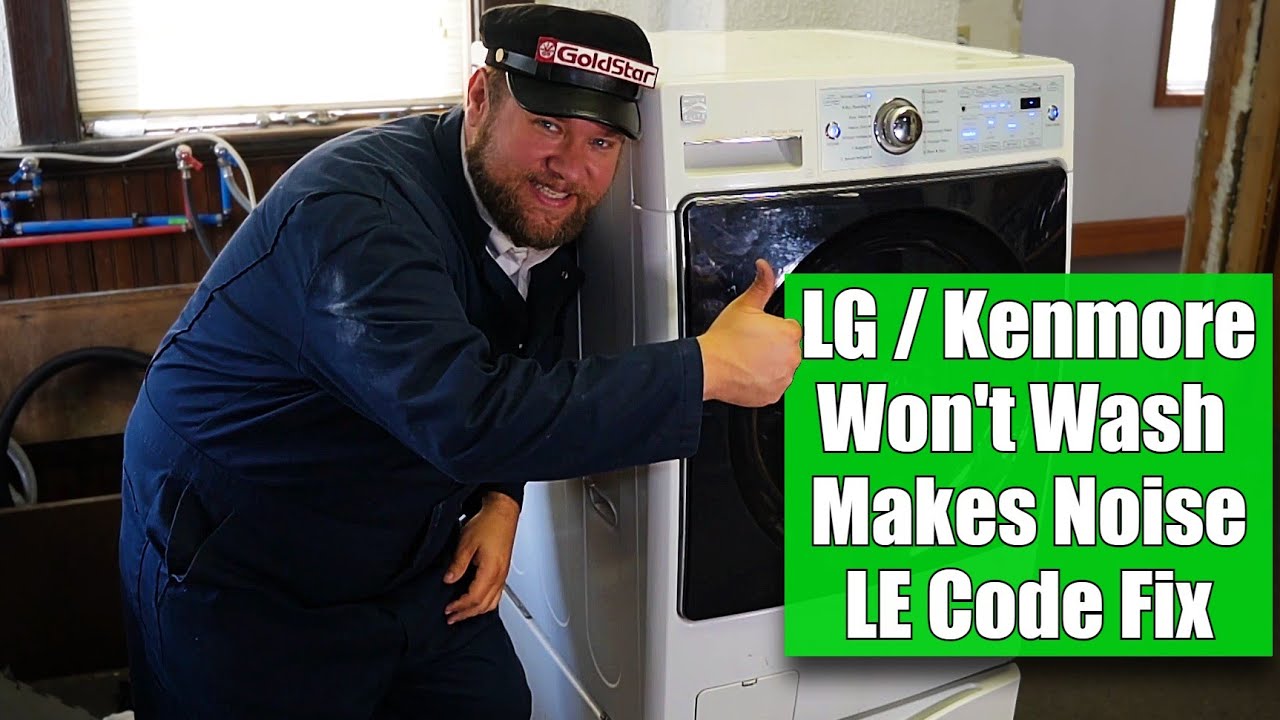 Kenmore Washer Le Code Quick Fixes For Common Error Codes