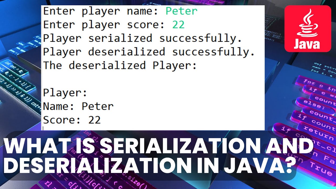 Serialization And Deserialization In Java With Example Go It