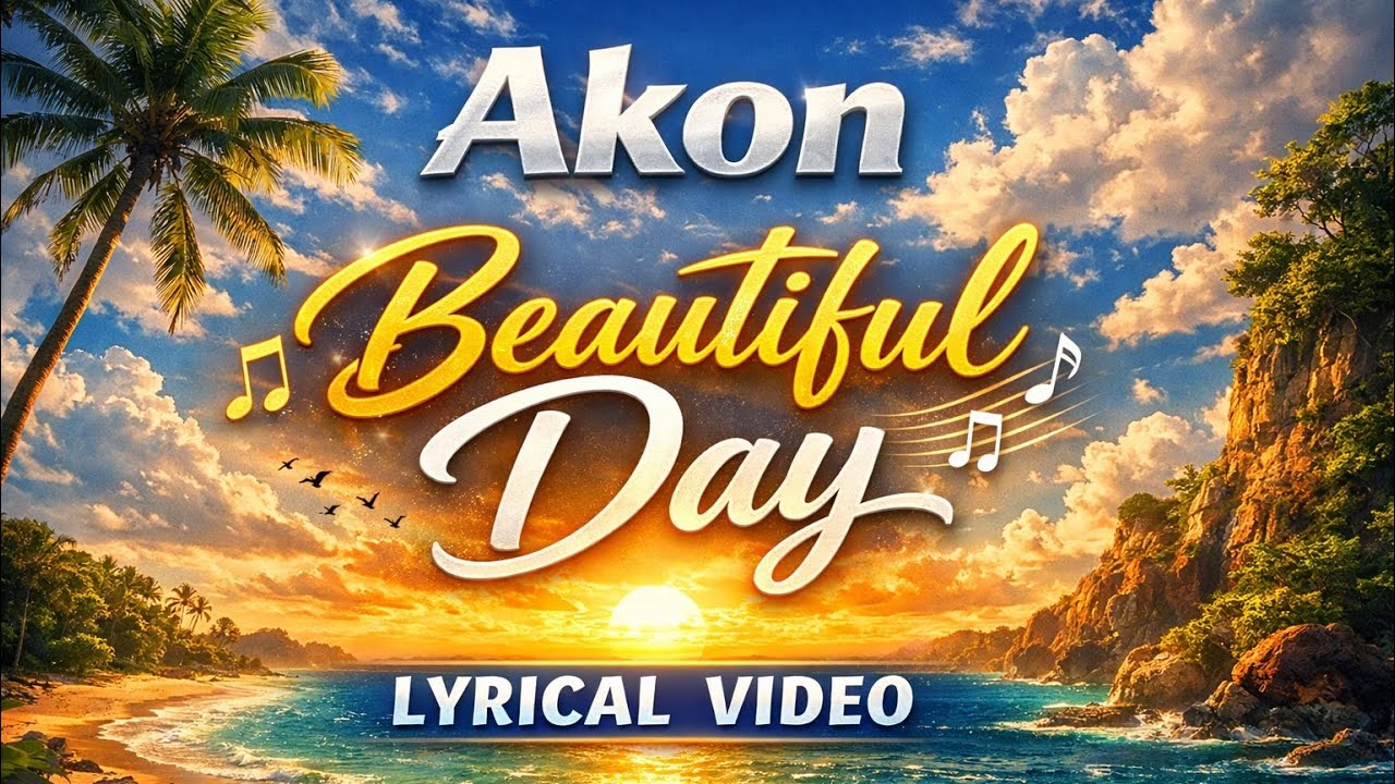 Akon Akon S Beautiful Day Lyrics Video Youtube