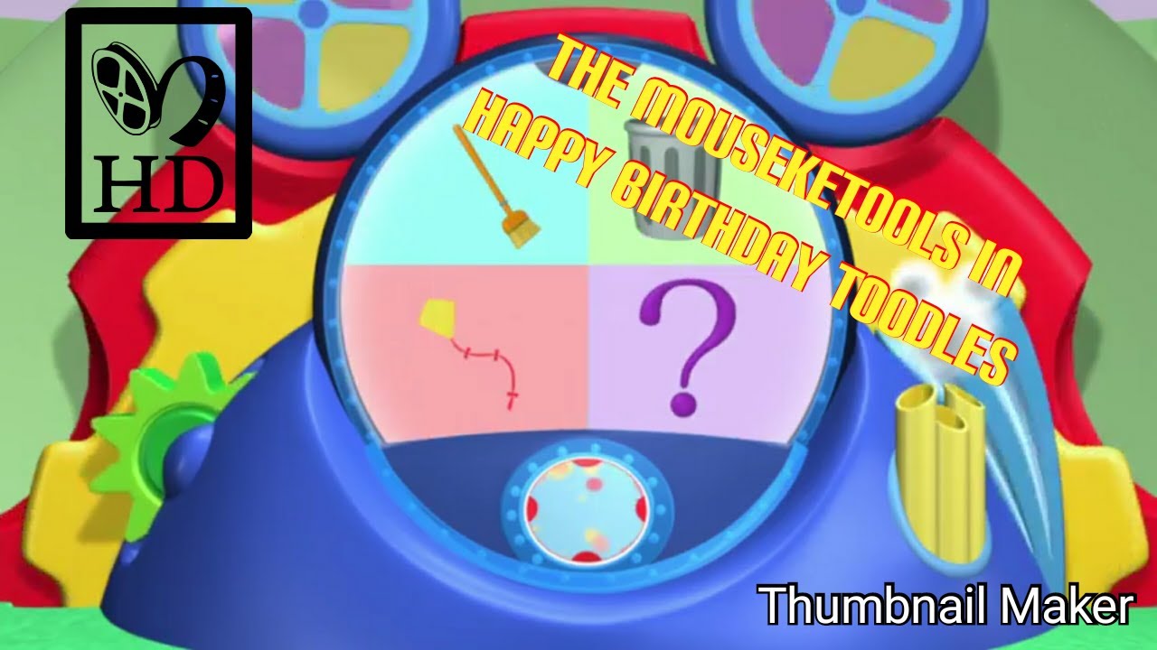 The Mouseketools In Happy Birthday Toodles Youtube