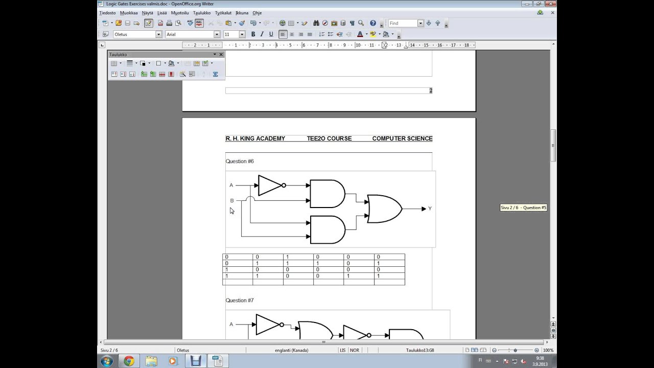 Logic Gate Exercise And Answer At Sarah Fox Blog
