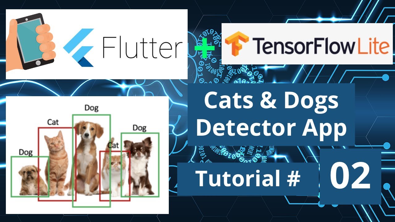 Flutter Splash Screen Cat Dog Classification Tensorflow Lite App