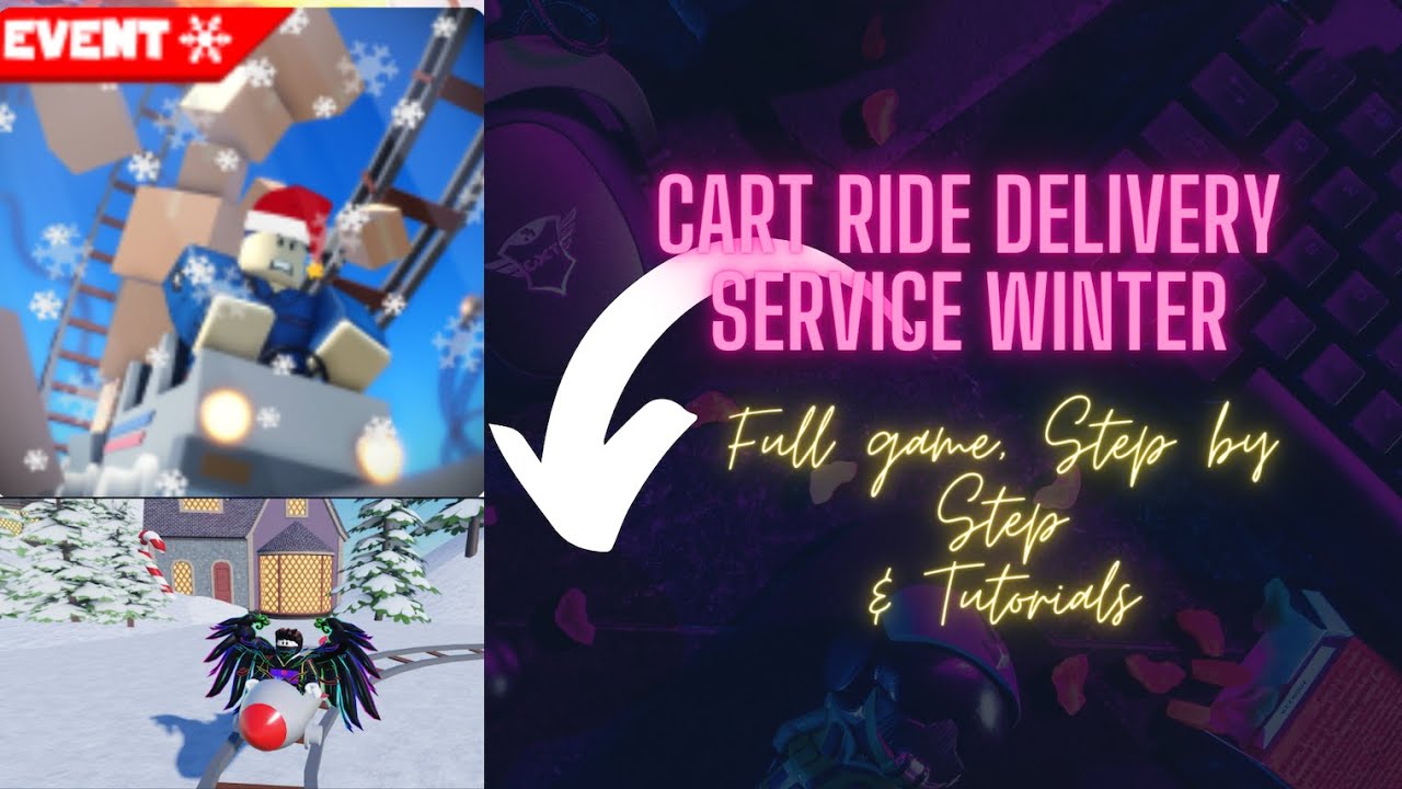 New Map Cart Ride Delivery Service Winter 2023 Youtube