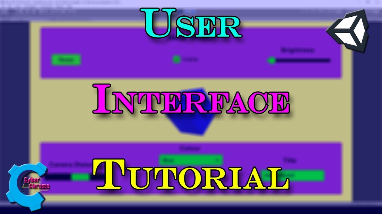 Unity User Interface Tutorial Youtube