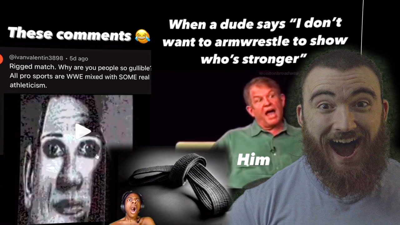 Reacting To Hilarious Armwrestling Memes Youtube