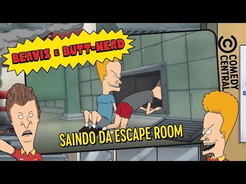 Saindo Da Escape Room Beavis E Butt Head Youtube