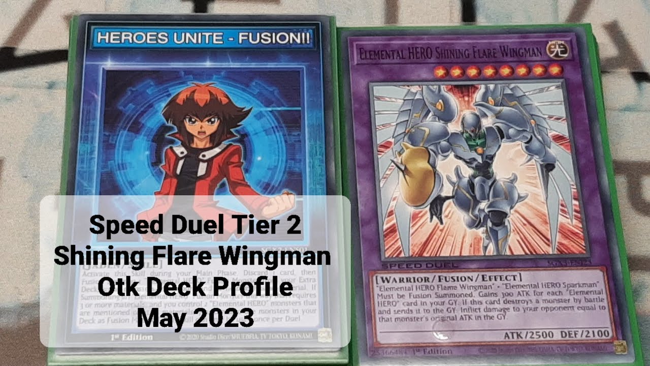 Elemental Hero Shining Flare Wingman Deck
