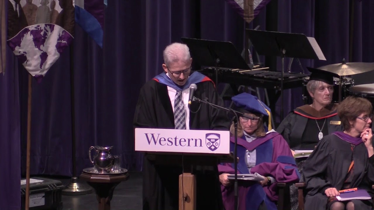 Autumn Convocation Afternoon Of October 25 2018 Youtube