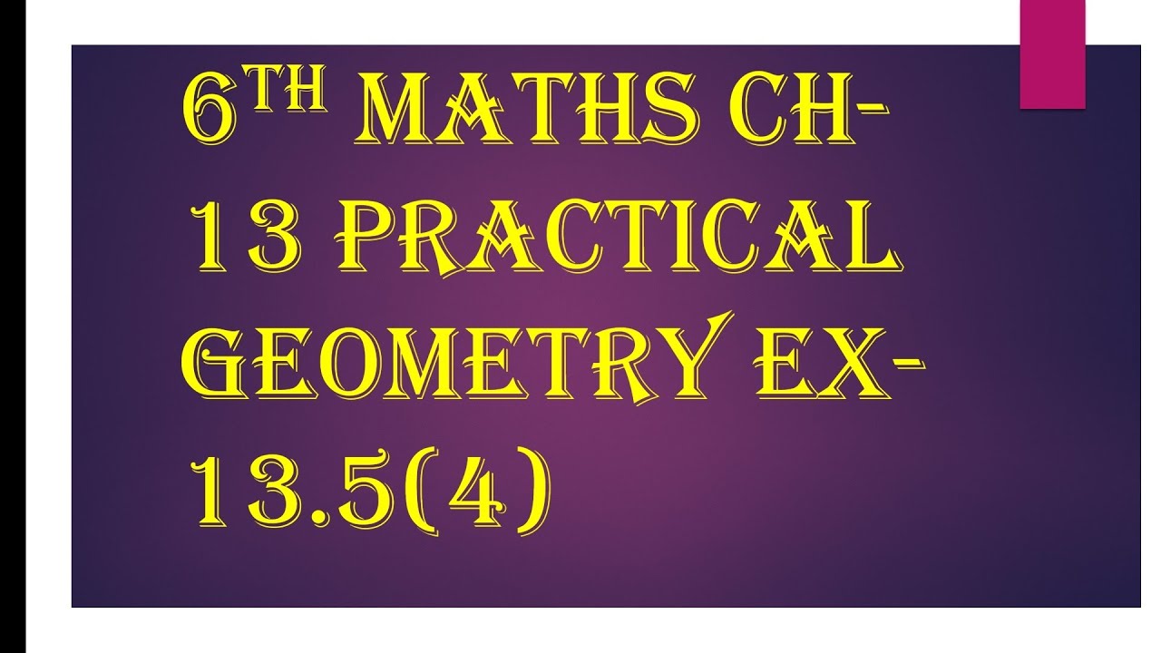 6th Maths Chapter 13 Practice Geometry Exercise 13 5 4 Maths Guru