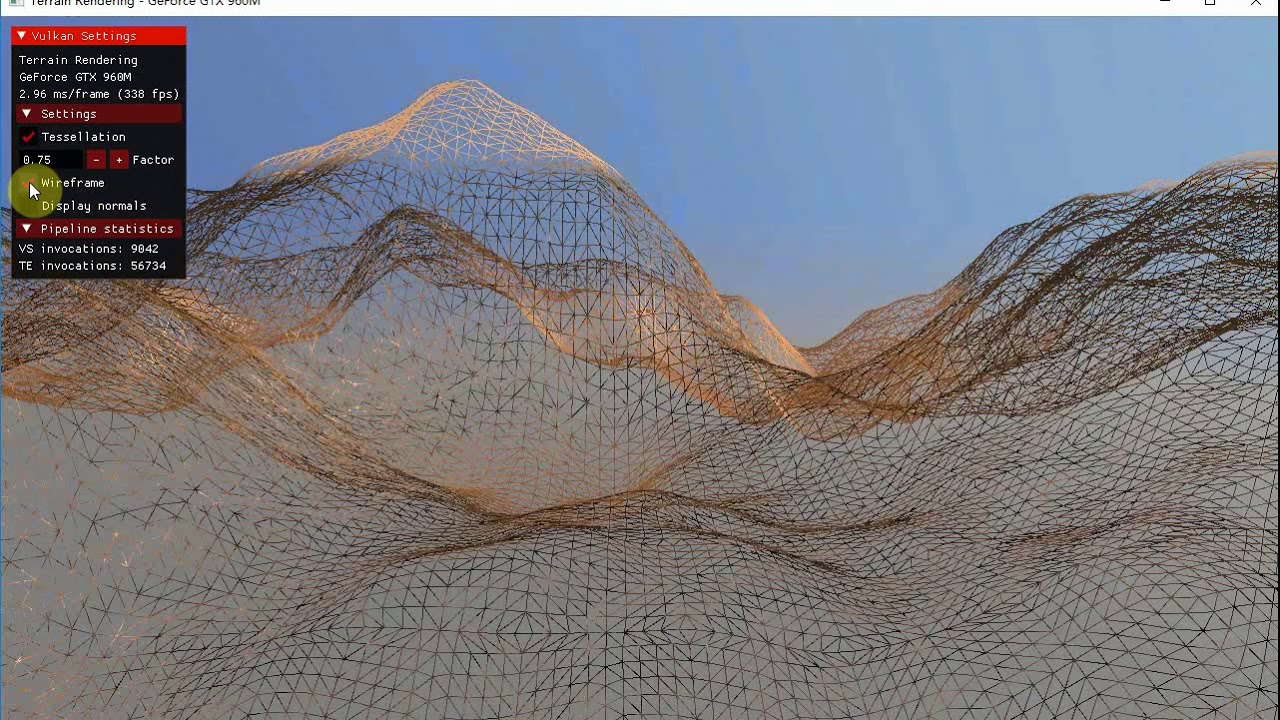 Vulkan Terrain Rendering Youtube