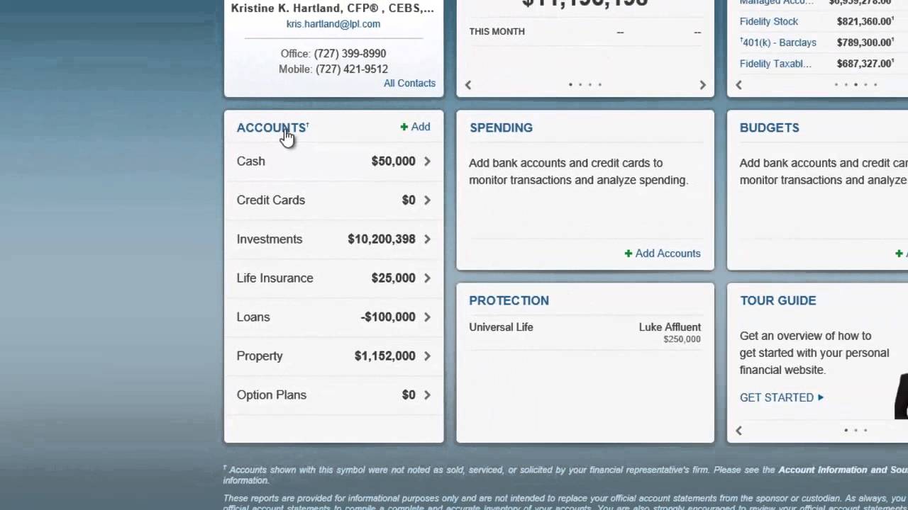 Wealthvision Tutorial Connecting Accounts Youtube
