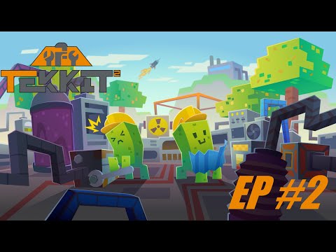 Minecraft Tekkit 2 Episode 2 Rudimentary Automation Youtube