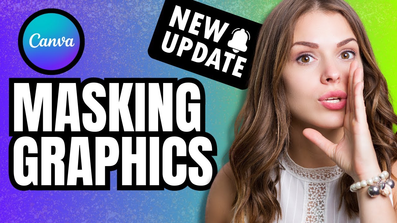 How To Create A Masking Effect In Canva With New Features Youtube
