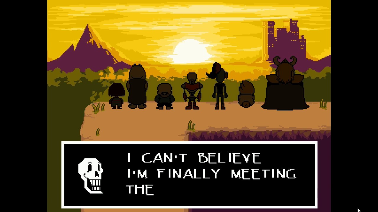 Undertale True Pacifist Ending W Credits After Credits Youtube