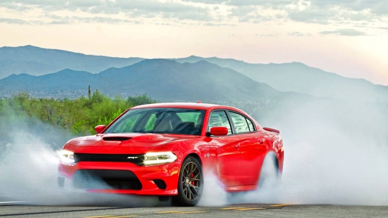 â ª3 Dodge Charger Srt Vs Red Hellcat Burning And Drifting Youtube
