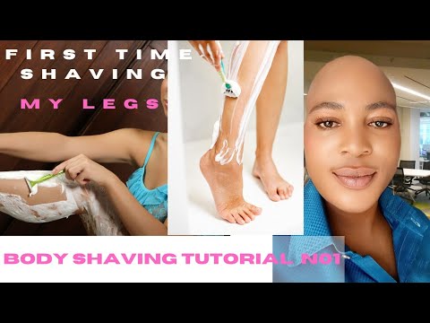 First Time Shaving My Legs And Hand Skin Care Routine Youtube