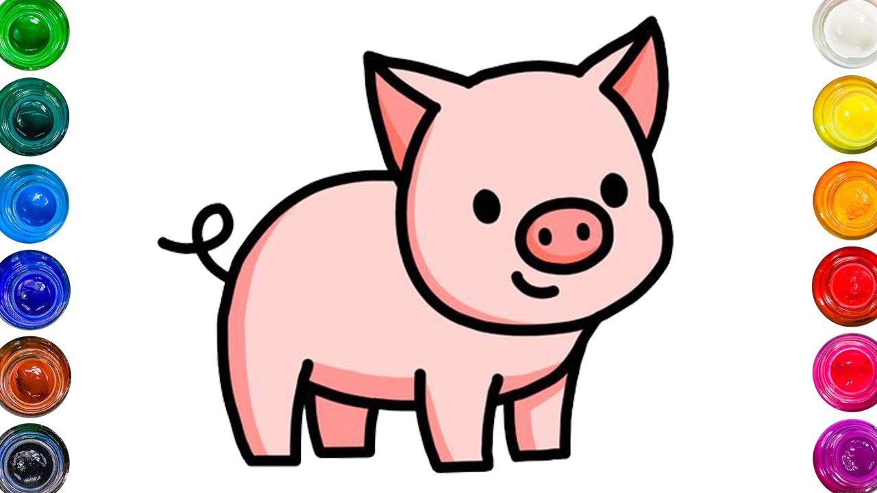 Draw Kawaii Pig At Ida Whitford Blog